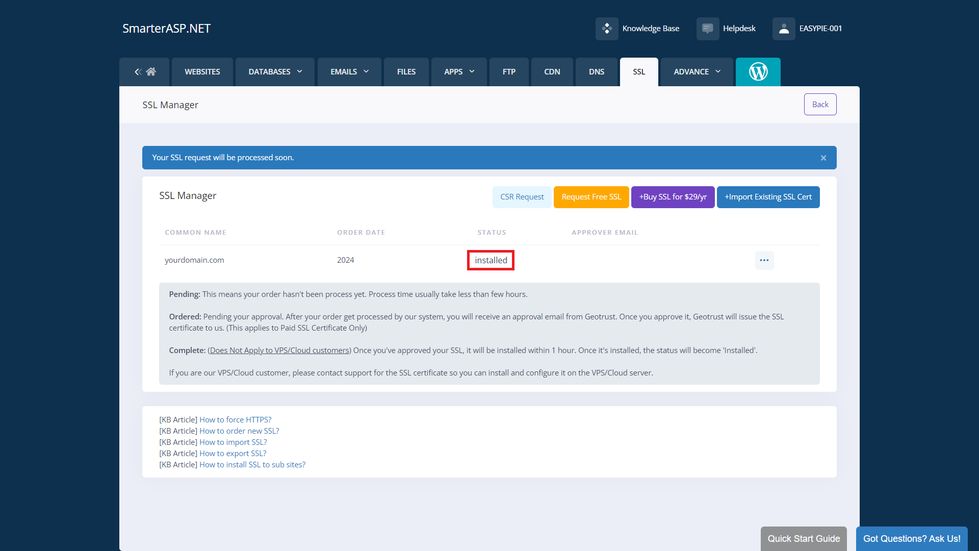 EasyPie | Ecommerce with Stripe as Easy as Pie