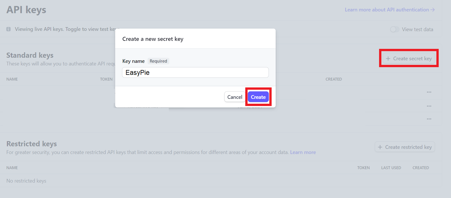 EasyPie | Ecommerce with Stripe as Easy as Pie